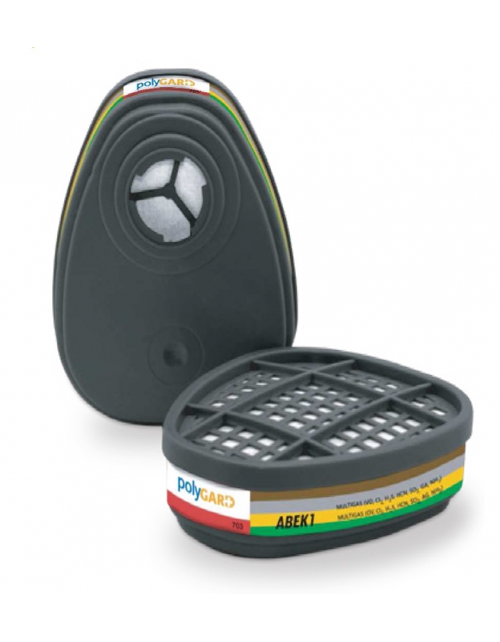 Multigas filter - ABEK1, Polygard - Ozon Safety Latin America Inc.