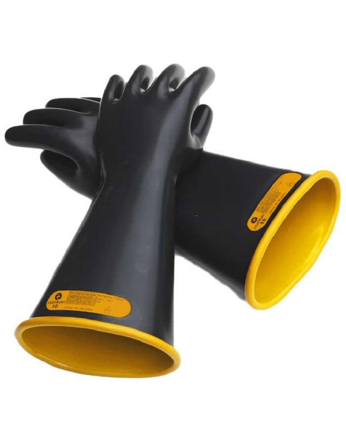 16'' Dielectric rubber glove type II, class 4 (36 kV) - Ozon Safety ...