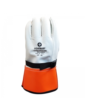 14'' Leather protective glove with adjustment strap - Ozon Safety Latin ...