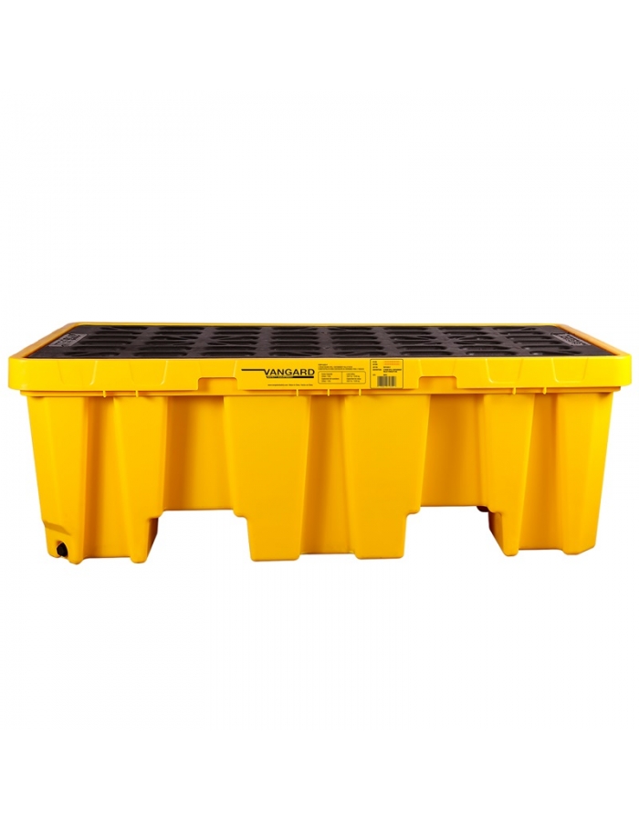 Spill containment pallet load capacity 4 tanks of 55 gal - Ozon Safety ...