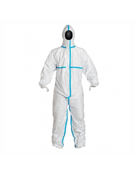 Overol con capucha y costura termosellada “Tyvek 600 Plus”, DuPont ...