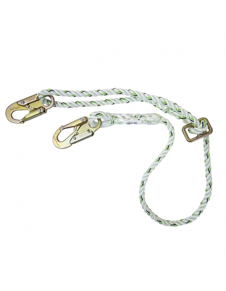 6 ft. adjustable, positioning rope lanyard, Vangard - Ozon Safety Latin ...