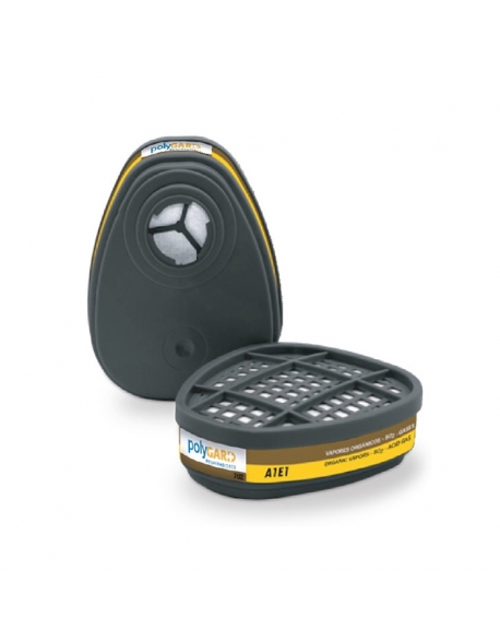 Cartridge organic vapors, SO2 and Acid Gases - A1E1, Polygard - Ozon ...