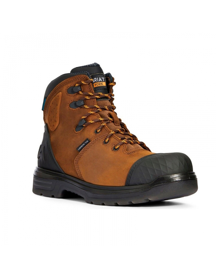 Leather boot, carbon insole and toe cap, waterproof, anti-fatigue ...