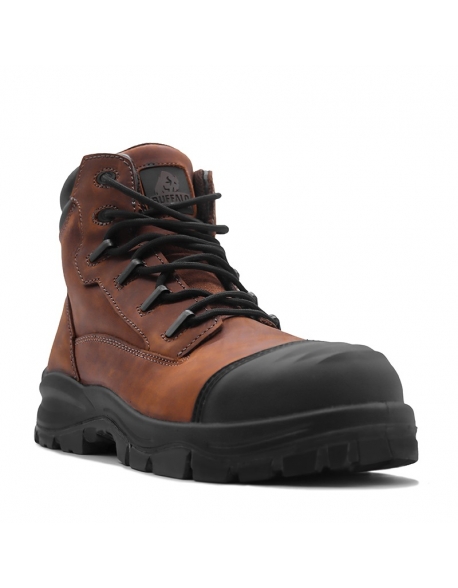 Crazy Horse leather boot, composite toe cap, Kevlar insole Model ...